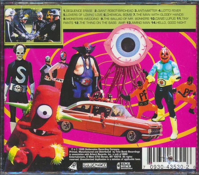 Aquabats Vs. the Floating Eye of Death! by The Aquabats (CD, Oct-1999 ...