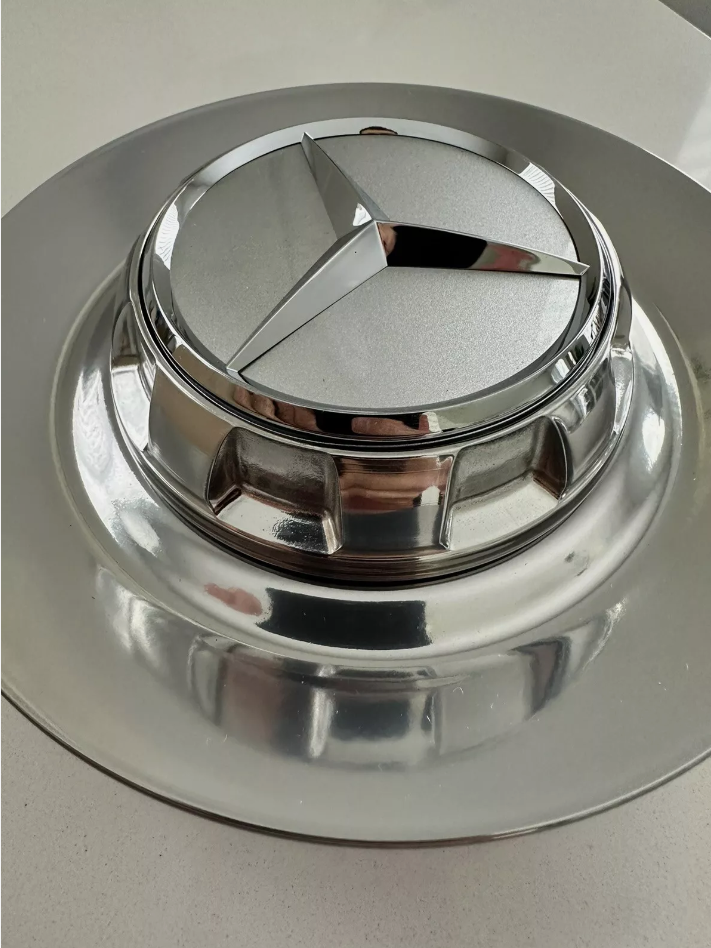 Mercedes Benz C63s E63s CLS63s AMG CHROME center cap wheel hub cover ...