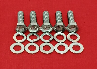 1949-53 FORD V8 FLATHEAD TIMING COVER STAINLESS STEEL HEX BOLTS KIT ...