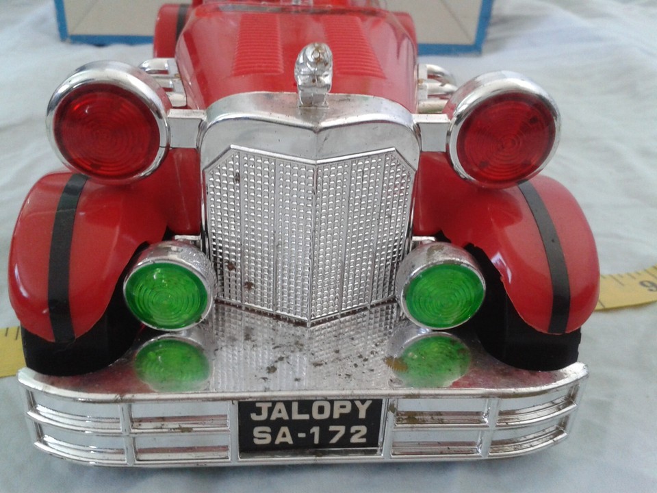 Vintage 1984 Santa Jalopy Bump N Go Action Cartoon Car.Not tested. | eBay