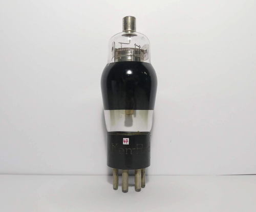 6A7 KEN-RAD RIBBED SILVER SHIELD BRIDGES SPACERS ROUND MICA TESTED ON ...