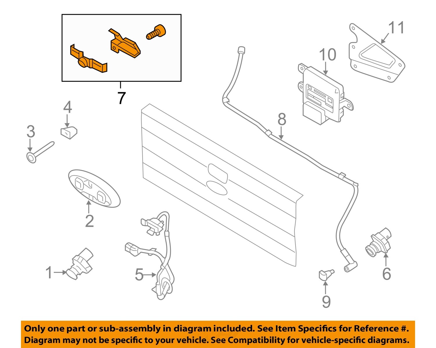 FORD OEM GRILLE ASSY - RADIATOR CL3Z*19H421*A for sale online | eBay