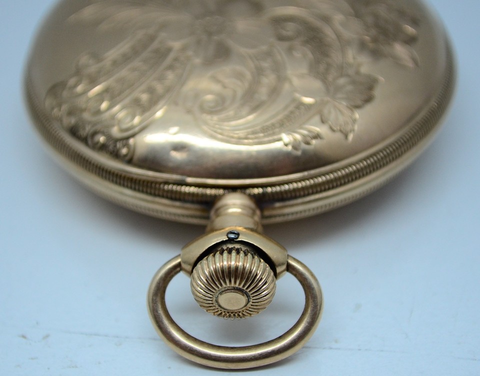 Fahys ? Conqueror 18s 18 Size Engraved Hunter Hunter's Case Pocket ...