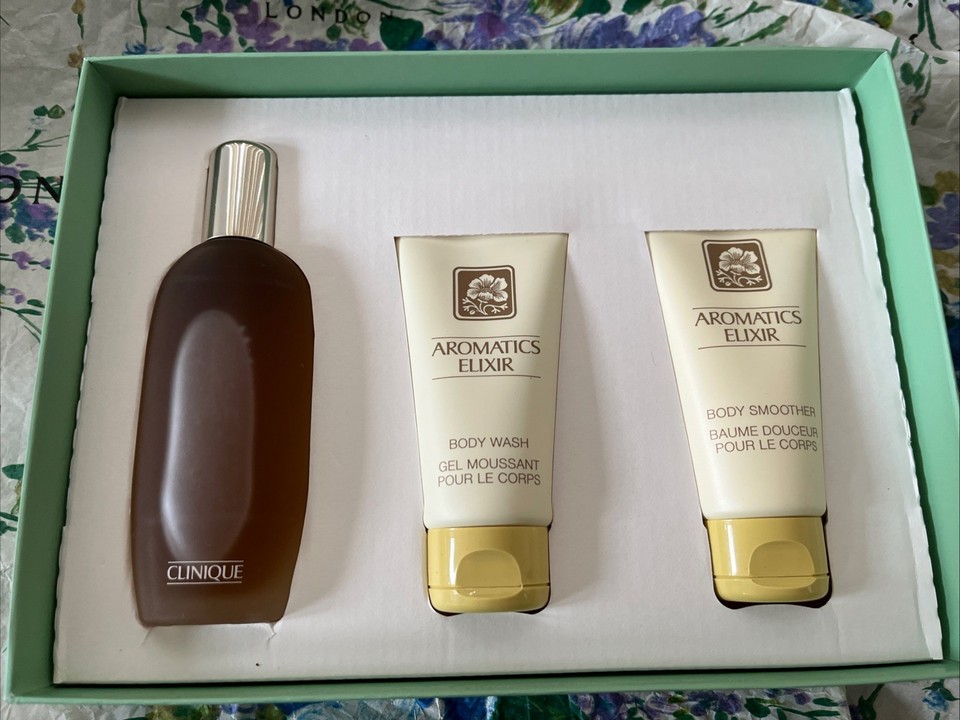 Clinique Aromatics Elixir Riches Gift Set Of 3 NIB | eBay