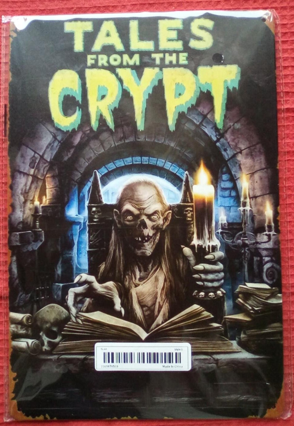 NEW TALES FROM THE CRYPT METAL SIGN W/CRYPT KEEPER HALLOWEEN | eBay