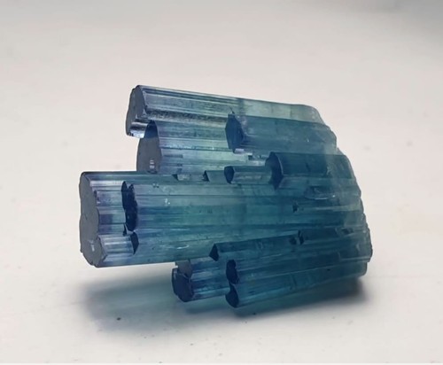 Beautiful Purple Cap Indicolite Color Tourmaline Stepwise Dt Crystal | eBay