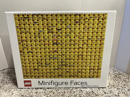 LEGO Minifigure Faces 1000-Piece Jigsaw Puzzle New Sealed Bag ...