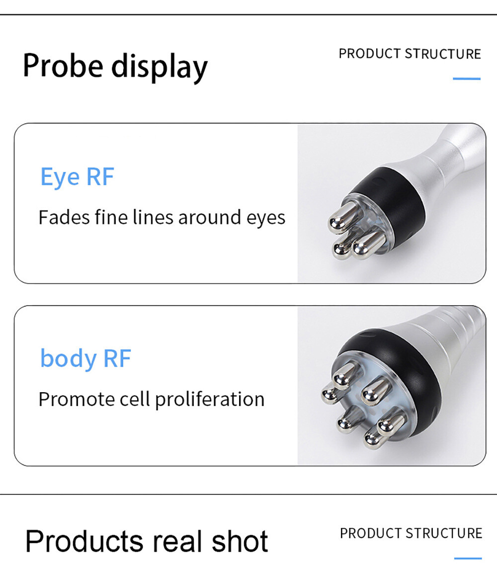 Mini Radio Frequency Machine RF Tripolar Face Eye Lifting Tighten ...