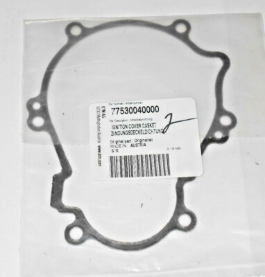 KTM 250 SX-F, XC-F, XCF-W, EXC-F, OEM MAGNETO IGNITION COVER GASKET ...