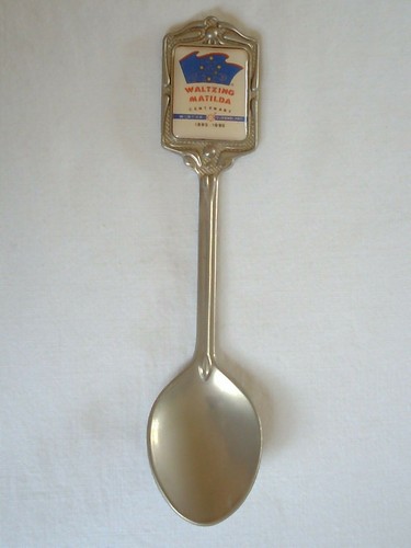 Spoon - Collectable - Vintage - Souvenir - Centenary 1895-1995 Waltzing ...