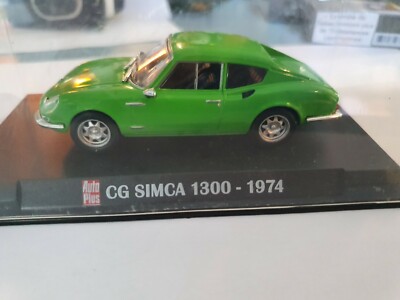 SIMCA CG 1300 1974 Vert AUTO PLUS 1:43 | eBay
