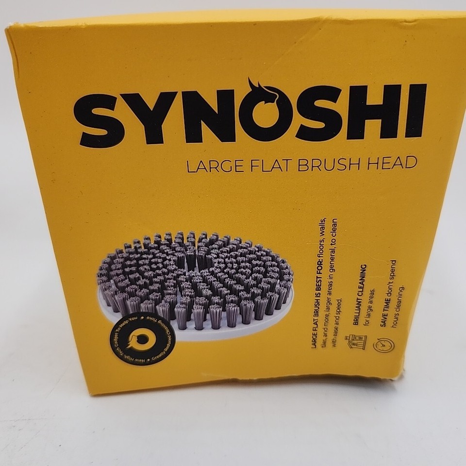 NEW Synoshi Power Spin Scrubber Kit with Extra Head Attachments ...