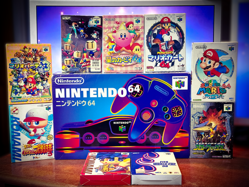 Nintendo N64 🌈RaRe🌈 Collectors Bundle Open Boxed Console Games Mario ...