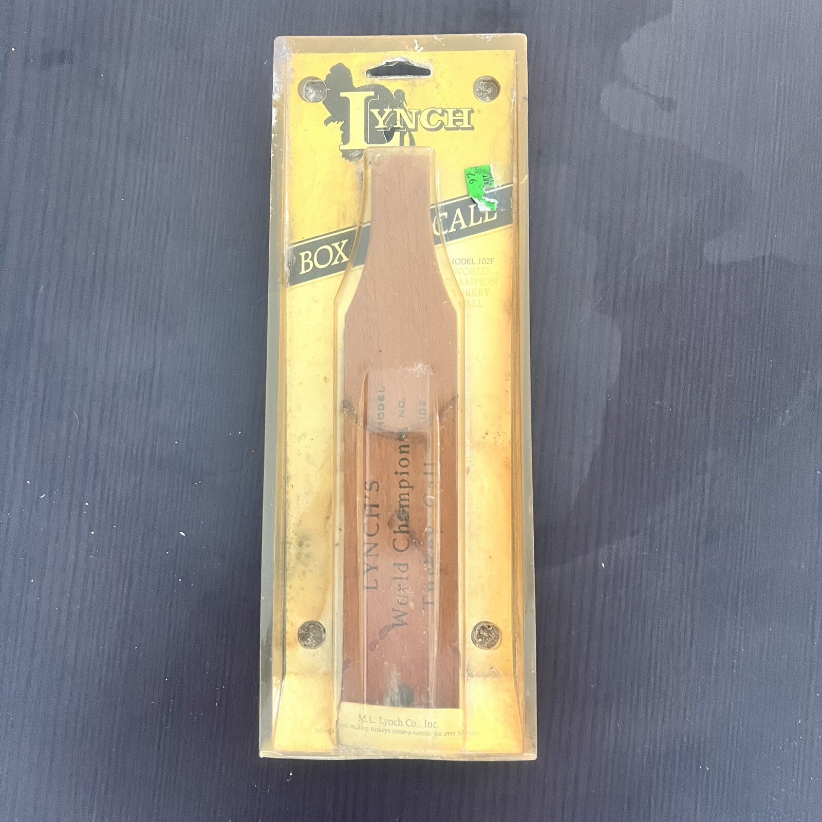 Lynch World Champion Turkey Caller Box Model 102 Vintage Collectible ...