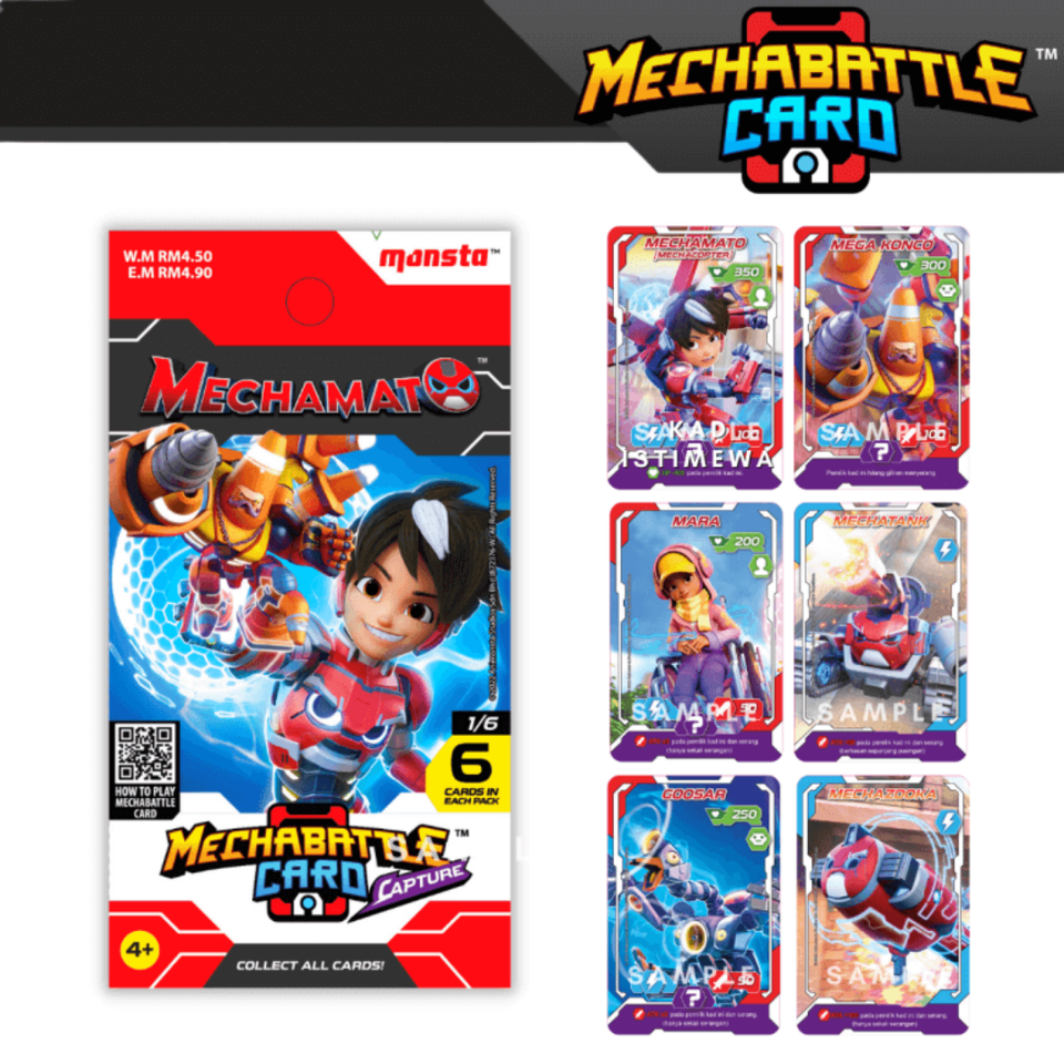 2022 MECHAMATO Mechabattle Pek Capture Trending Original Trading Cards ...