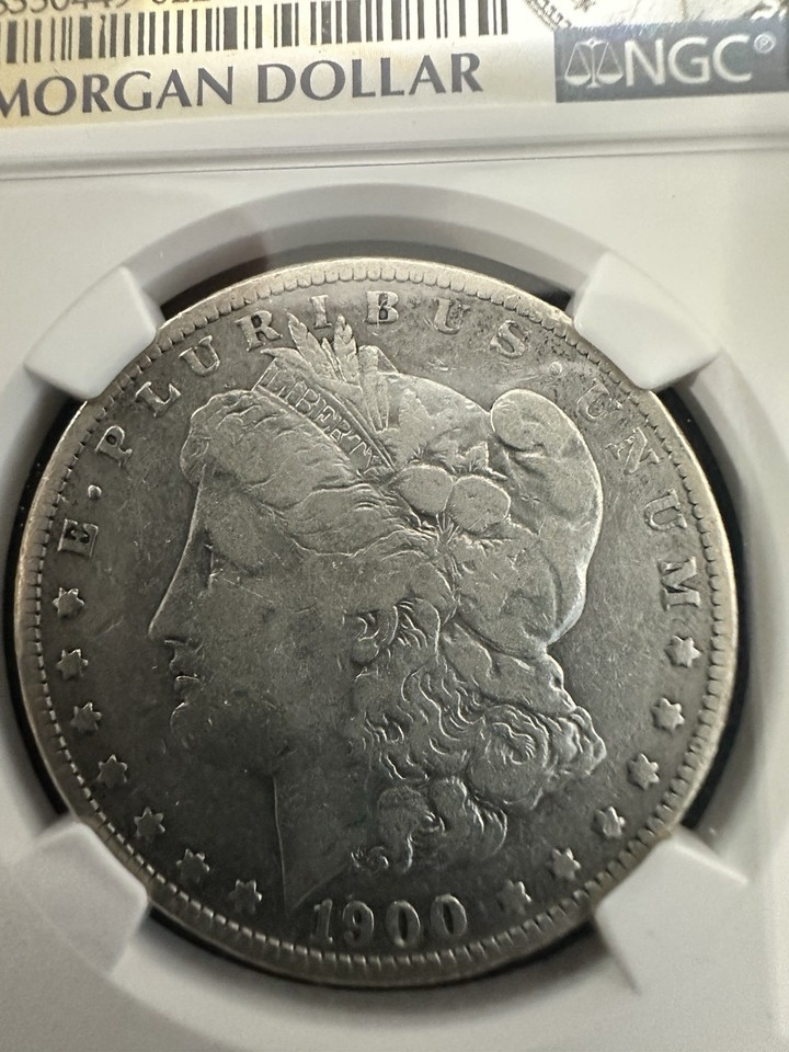 1900-O/CC Top-100 $1 Morgan Silver Dollar NGC Genuine Circulated Coin ...