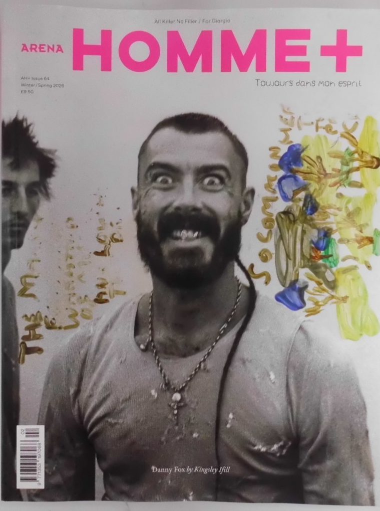 Arena Homme+ magazine Winter/Spring 2026 Danny Fox by Kingsley Ifill ...