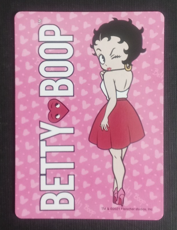 2021 Betty Boop Playing Card 9 Hearts | eBay