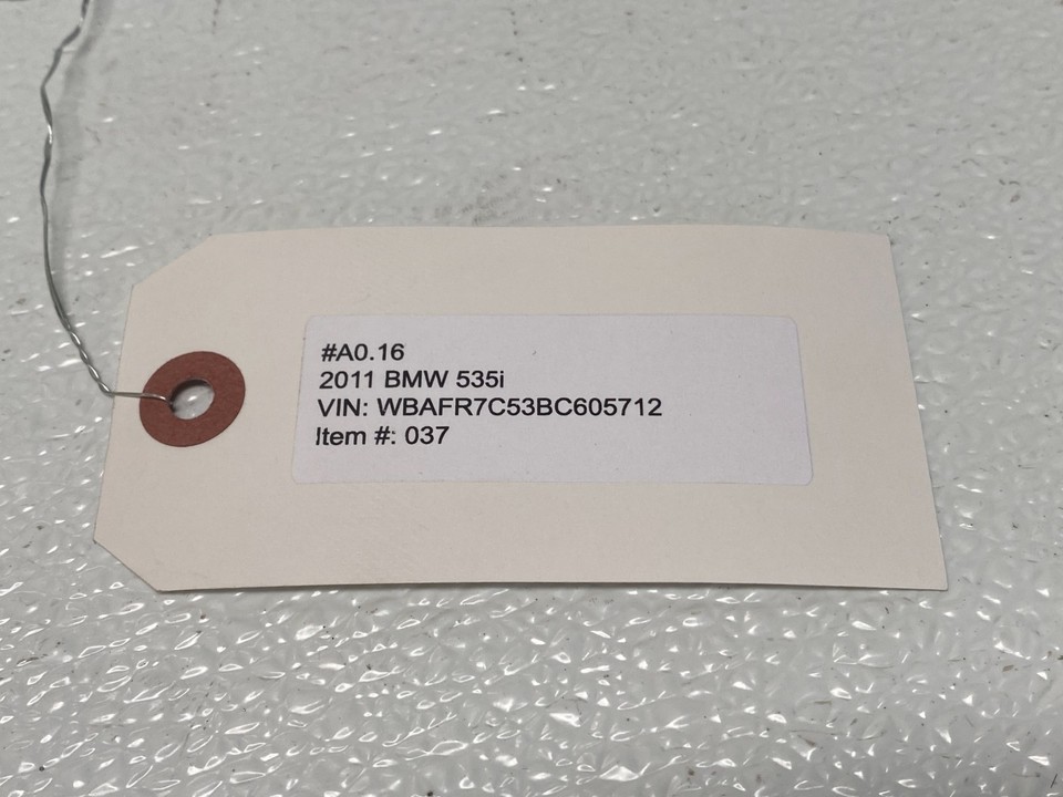 11 12 13 BMW 535i 550i F10 BACKUP CAMERA CONTROL UNIT MODULE #A0.16 | eBay