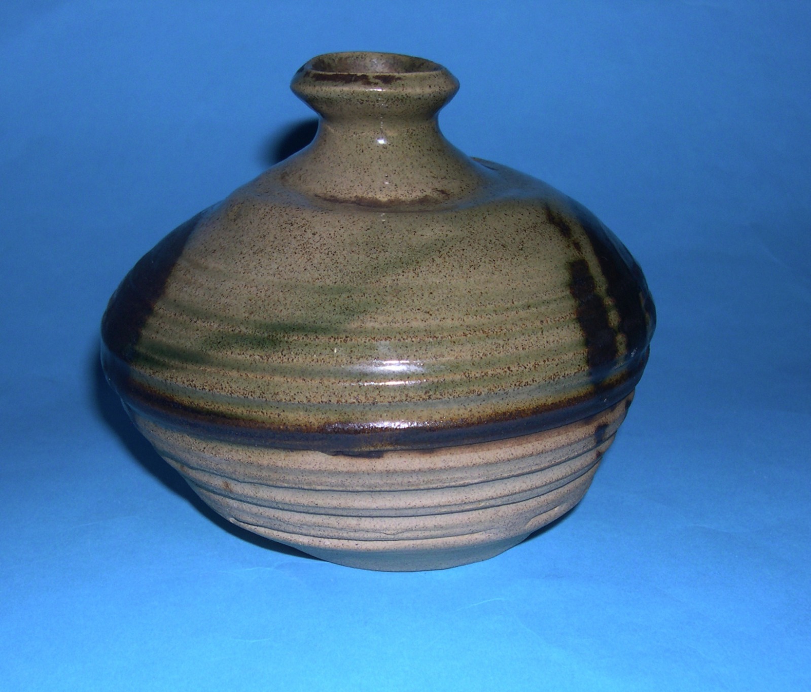 Moffat Studio Pottery Scotland - Attractive Half Glazed Bud Vase ...