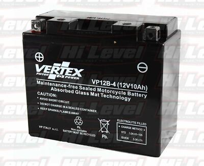 Vertex Motorcycle Battery Fits Ducati Monster S4 916cc CT12B-4 2001 ...