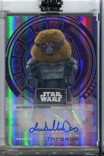 Star Wars 2022 Signature Series Annabelle Davis as Thromba Autograph ...