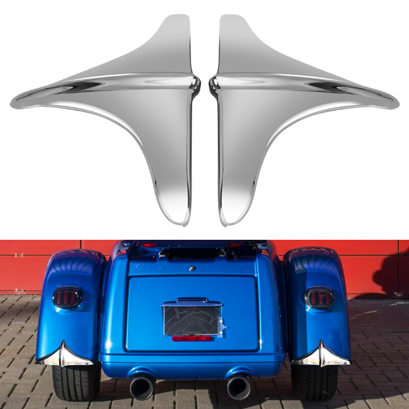 Chrome Rear Fender Accents Trim For Harley Tri Glide Ultra Classic ...