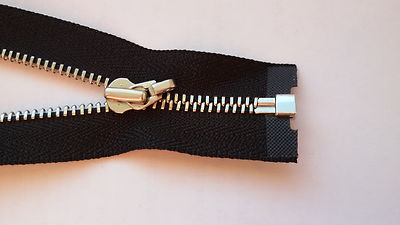Zip Black Divisible Metal Size 3 YKK Zipper Cipzár Молния רוכסן | eBay ...