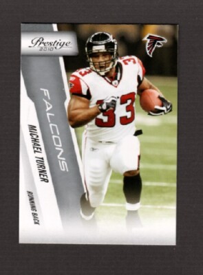 Football Card - Michael Turner - Falcons - Prestige - Panini - 2010 ...