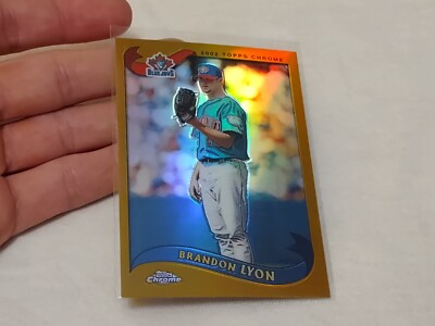 Brandon Lyon 2002 Topps Chrome Refractors #487 Parallel Toronto Blue ...