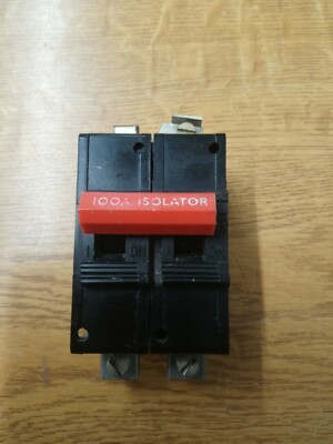 Dorman Smith Loadmaster 100 Amp Main Switch Black | eBay UK