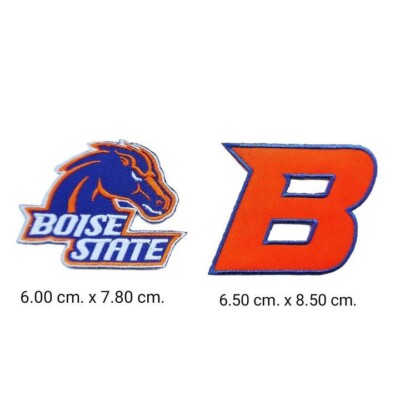 Boise State Broncos NCAA logo for patch iron 2pcs/set sewing on Clothes ...