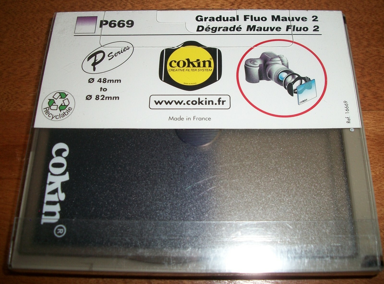 Cokin P669 Gradual Fluo Mauve 2 ~ P Series Filter ~ | eBay