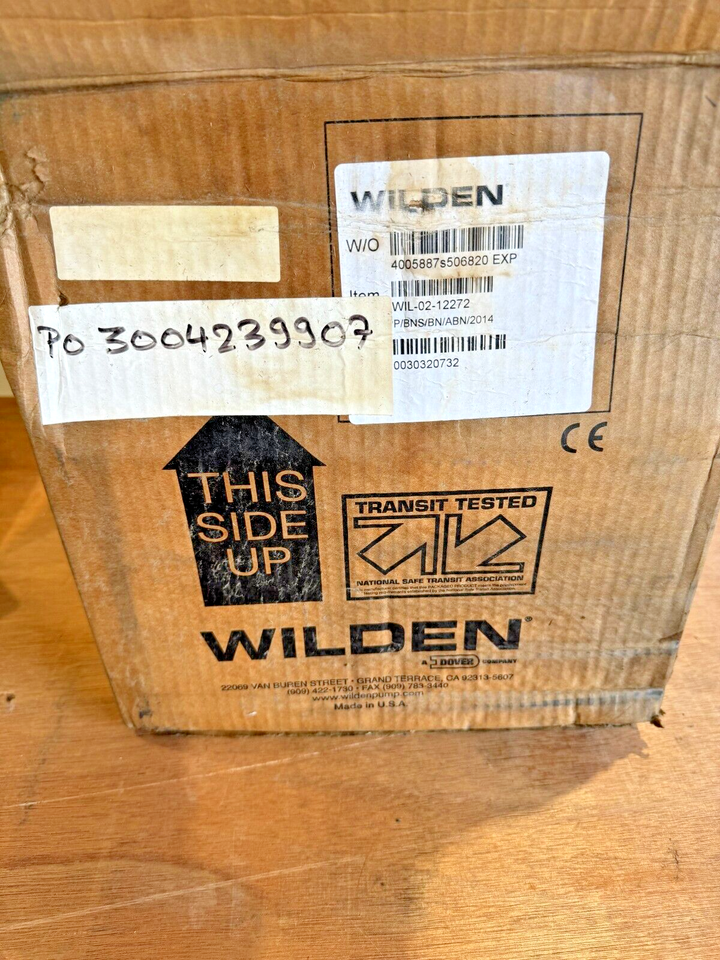WILDEN P2 1" Air Operated Double Diaphragm Pump - Alum Body / Buna-N ...
