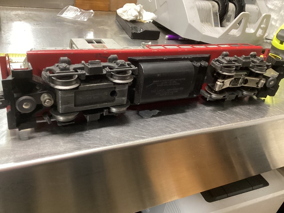 Lionel Burlington Route Locomotive & 2328 Passenger Passenger Train ...