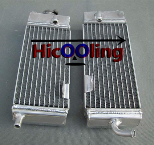 aluminum radiator for Yamaha YZ125 YZ 125 1989 1990 1991 1992 89 90 91 ...
