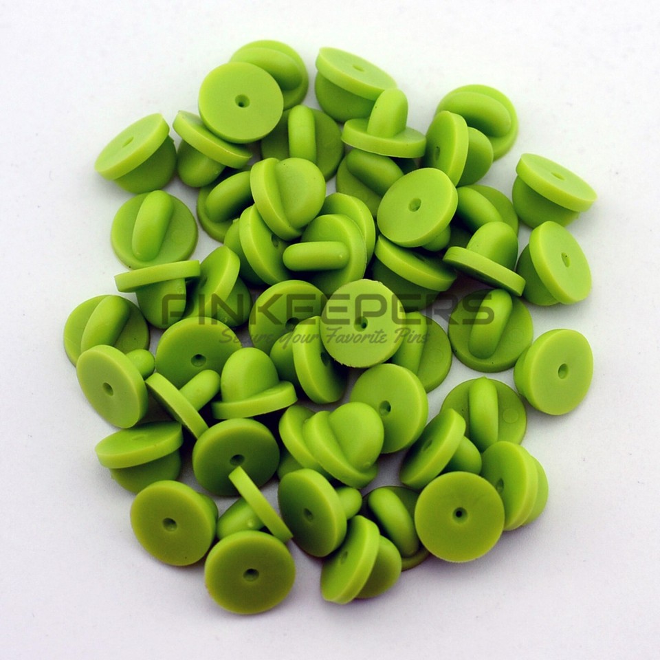 Rubber Pin Backs PVC Lapel Pin Backs Clasps/Clutch for Pin Post Pins ...