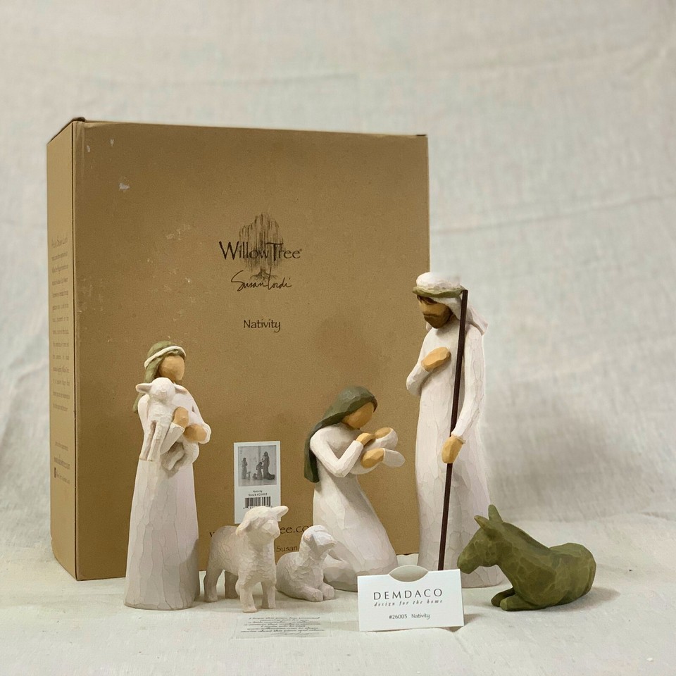 Willow Tree Susan Lordi 6 Piece Nativity Set Demdaco 26005 Original Box ...