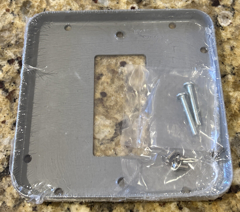 MULBERRY INDUSTRIAL COVER 1 GANG DECORA DEVICE 5” NEW SEALED. | eBay