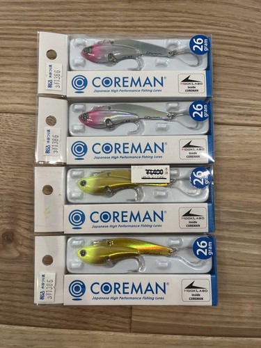 Coreman Vibration Lure Set 4 26G | eBay