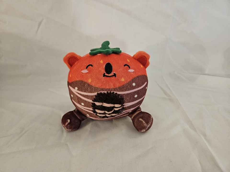 Valentine's Day Box Of 4 Plush Chocolate Straw-Bear-ies, Handmade ...