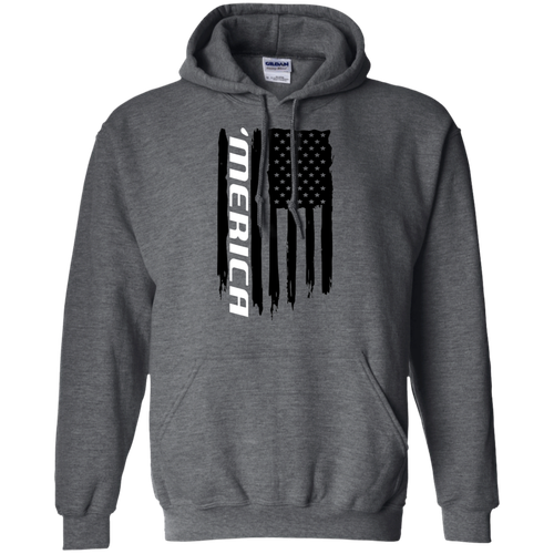 'Merica American Flag Pullover Hoodie | eBay