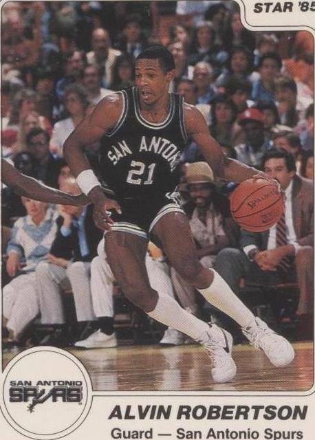 1984-85 Star - Alvin Robertson #75 (RC) for sale online | eBay