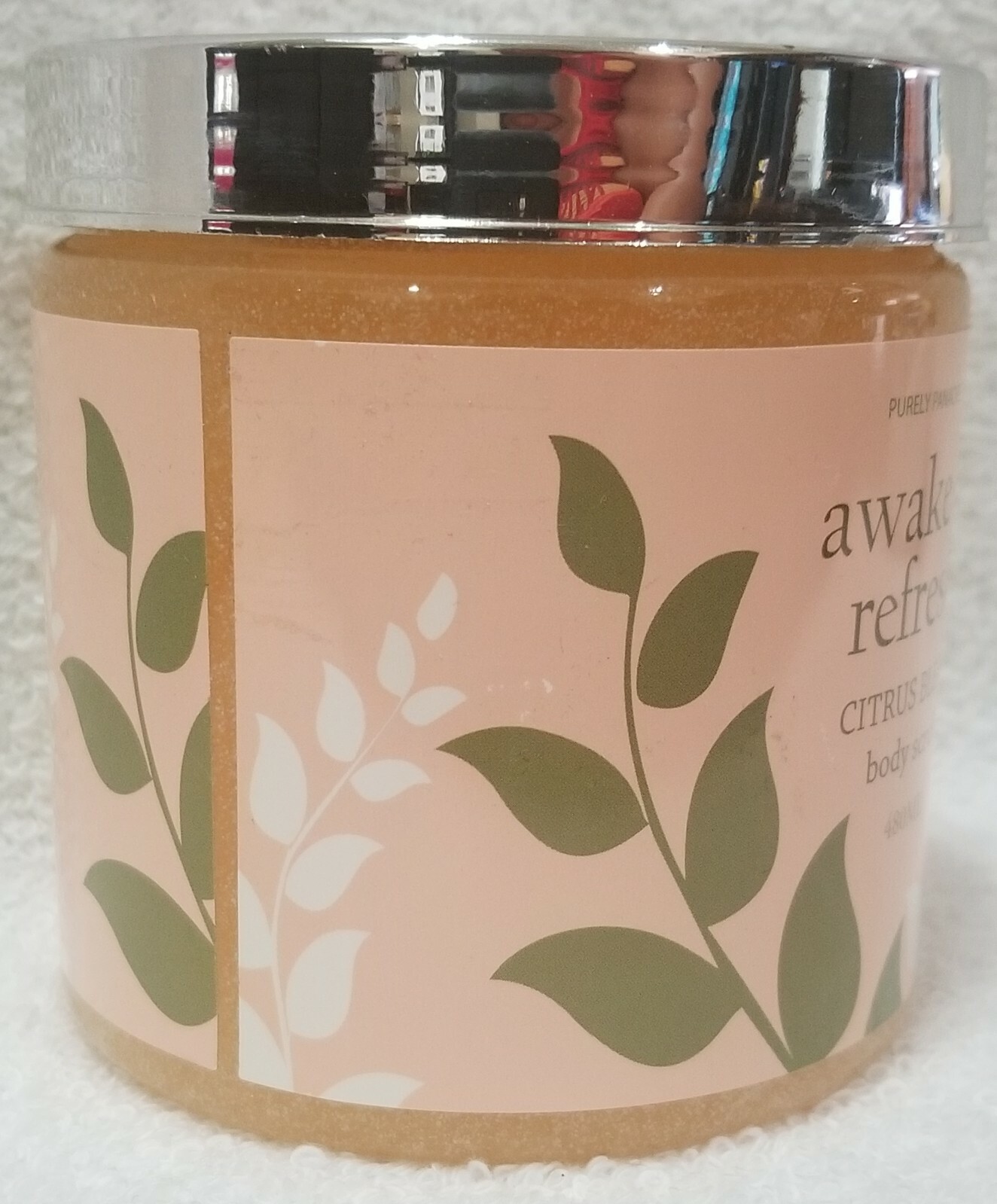 Purely Panache CITRUS BLEND Body Scrub Awake & Refresh Jar Full Size ...