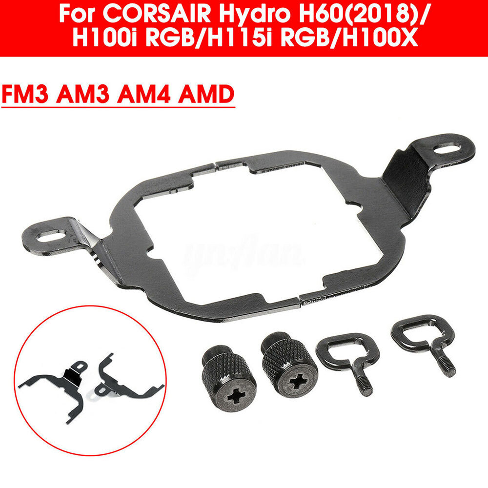 Mounting AMD Bracket Kit FM3 AM3 AM4 Set For H60(2018) H100i H115i RGB ...