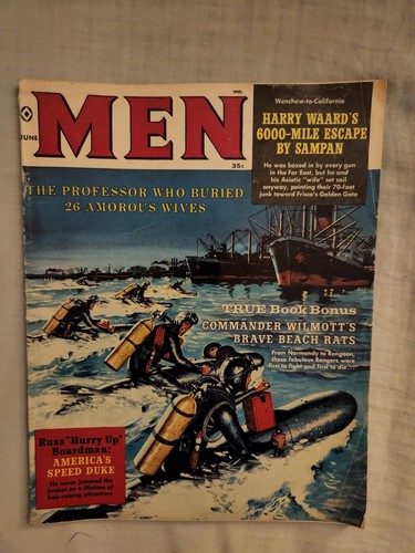 Men's Adventure Magazine-June 1960-Excellent Condition-Very Nice! | eBay