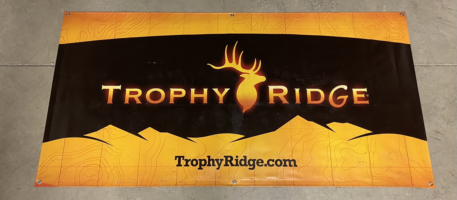 TROPHY RIDGE SIGHTS REST QUIVER STABILIZER REACT ARCHERY BANNER #BB112 ...