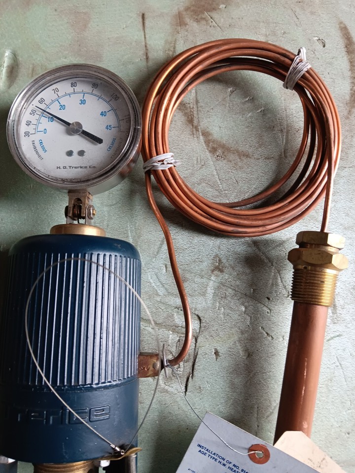 Trerice 91400 Self Operating Temperature Actuator Or Regulator-No Valve ...