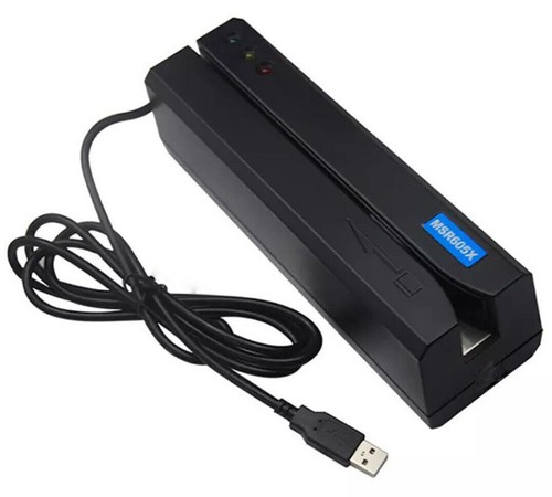Magnetic Card Reader Writer Durable W/ 10 Blank Cards and software ...