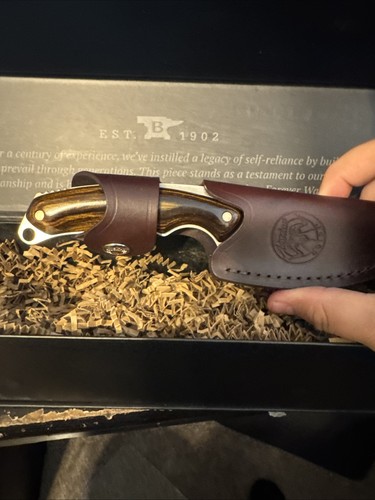Buck 193 Alpha Hunter Model 193 New In Box Alaskan Guide Sheath | eBay